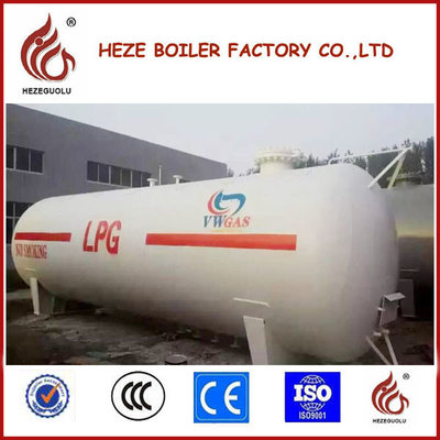 DN2400 Cambodia LPG Tank 40M3 LPG Storage Tank for Cylinder Filling Station