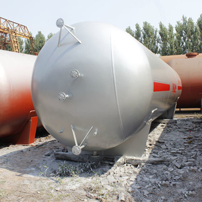 DN2400 Cambodia LPG Tank 40M3 LPG Storage Tank for Cylinder Filling Station