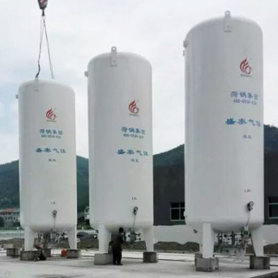 vertical liquid CO2 tank, 22bar pressure cryogenic CO2 tank with 30m3 capacity