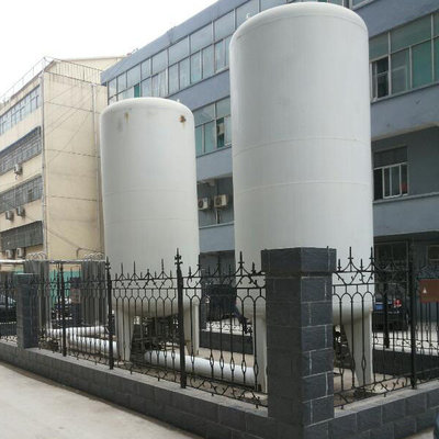 vertical liquid CO2 tank, 22bar pressure cryogenic CO2 tank with 30m3 capacity