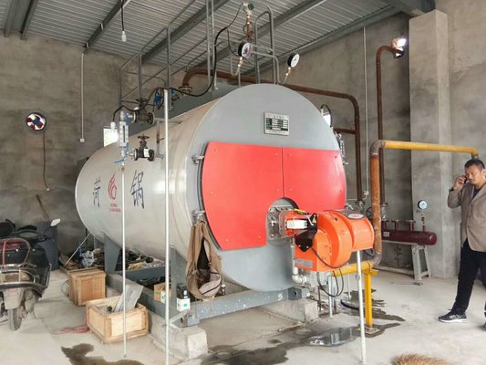 WNS Series Oil Gas Fired 3TON Steam Boiler Tea Industry Steam Boiler Prices