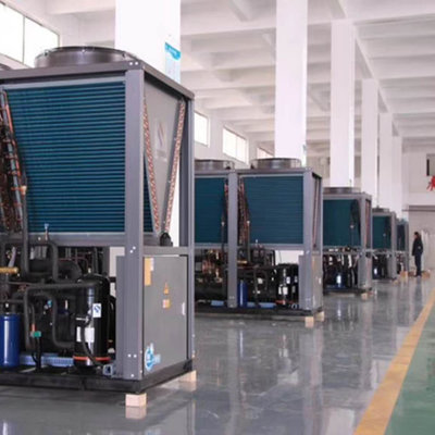 32.5kw cooling capacity compact unit structure industrial air cooled  chiller with axial flow fan