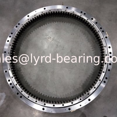 Komatsu PC300LC-6, Part No.:207-25-61100, SWING BEARING, slewing ring bearing, swing circle