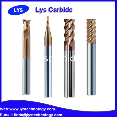 China factory Solid Carbide Square Milling Cutter / End Mills supplier