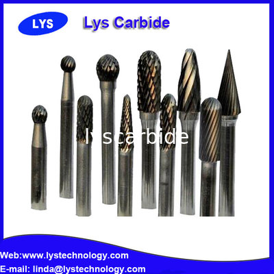 2016 salable Cylinder shape tunsten carbide rotary burrs supplier