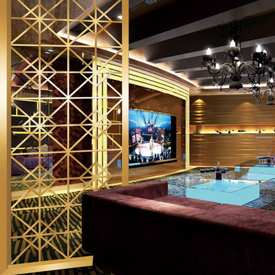 Decorative Stainless Steel Laser Cut Outdoor Metal Screen  Partition Made in China