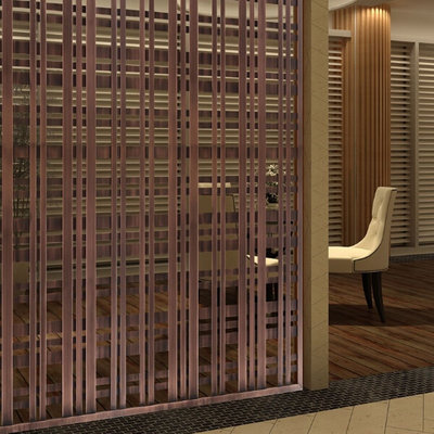 Simple Style Folding Screen /Perforated Partition Devider/Stainless Steel decoration