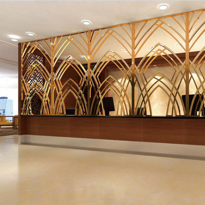 metal stainless steel laser cut screens decorative exterior for fences, facade, screen, wall