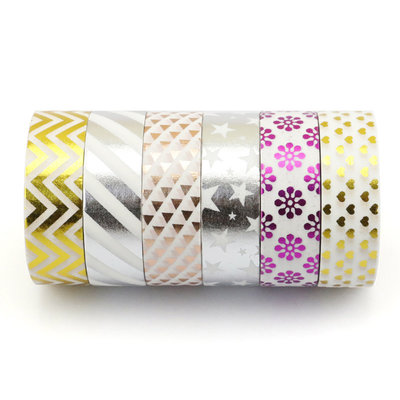 christmas washy tape multifunctional bling foil washi tape,custom foil washi tape