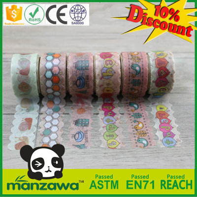 Best price wholesale meets SGS washi tape tack lasting not bad die cut tape