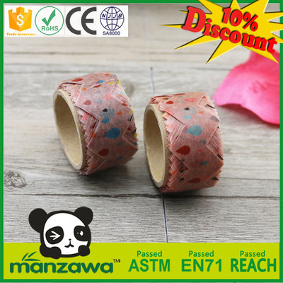 Best price wholesale meets SGS washi tape tack lasting not bad die cut tape