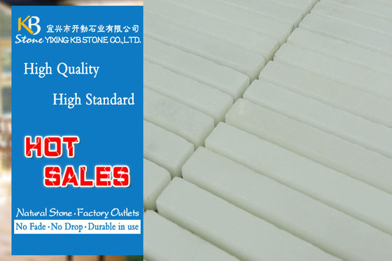 Wooden Grey  Marble Mosaic Tiles 10mm Thickness Kb Stone 12x12 Inch