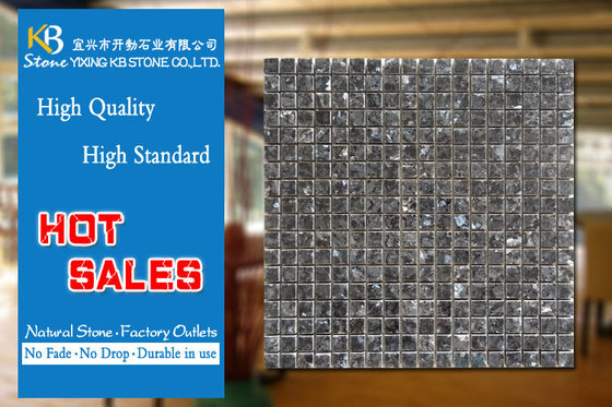 Modern Hotel Black And White Marble Mosaic Tiles Marble Floor Tiles