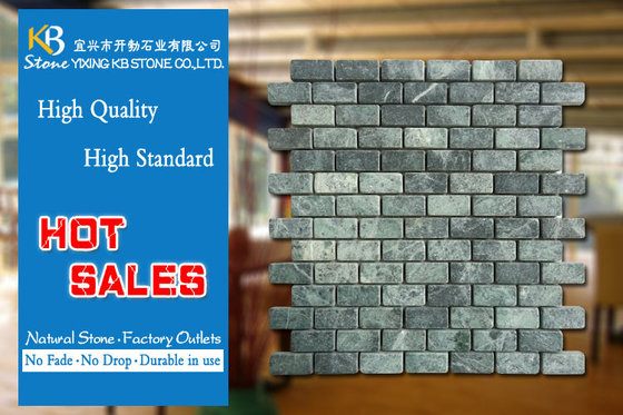 Forest Green Marble Tile Veins Marble Mosaic Tiles Subway Wall