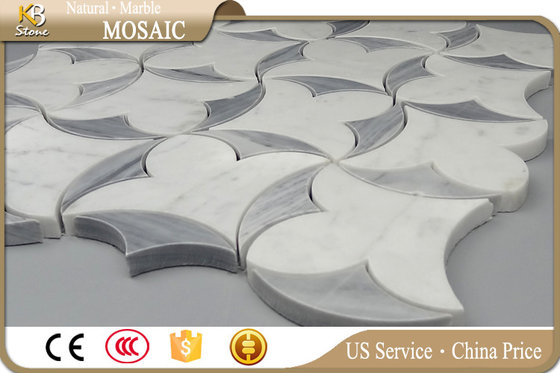 Professional mosaic wall tiles stone marble tiles 10mm thickness
