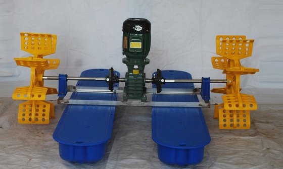 Submersible Diesel Engine Long Arm Paddle Wheel Aerator for Aquaculture Fish and Shimp Pond