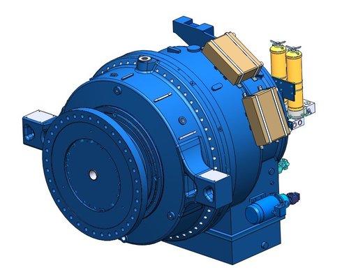 Compact Load Distribution Wind Power Gearbox / Turbine Gears With External Gears Class 6