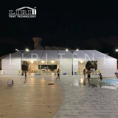 30x30 Mobile Aluminium Frame Latest Swimming Pool PVC Covers Tent