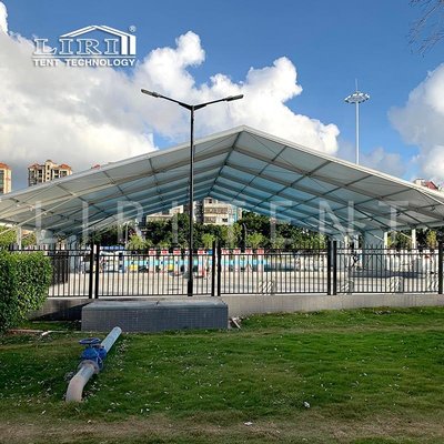 30x30 Mobile Aluminium Frame Latest Swimming Pool PVC Covers Tent