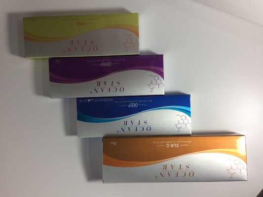 Meso 1ml/2ml/3ml Cross Linked Hyaluronic Acid Dermal Filler For face