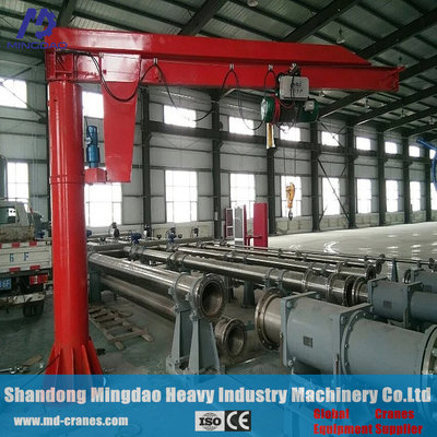 Efficient Warehouse Arm Jib Crane with Electric Hoist  CE ISO Certificates Approved supplier