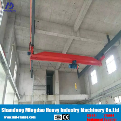 MD Indoor Travelling Single Beam Bridge Overhead Single Girder Overhead Traveling Crane supplier