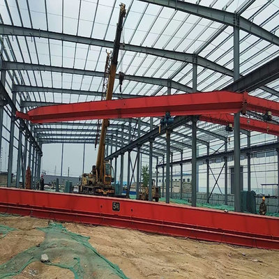 Wireless Remote Control Electric Hoist Single Girder Overhead Crane with Inverter supplier