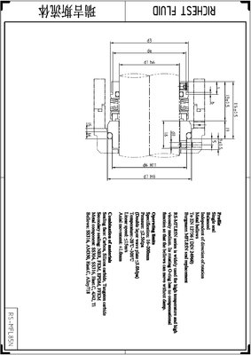 SS Metal Bellow Mechanical Seal , John Crane 609 Mechanical Shaft Seal