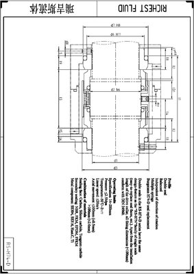 Single Face Component Mechanical Seals Pump Parts Burgmann M7N SS316 Materials