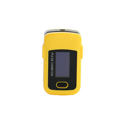 China Two Color OLED Display Finger Pulse Oximeter, Low voltage indicator supplier