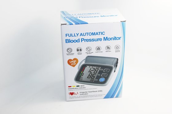 Digital Upper Arm Auto Blood Pressure Machine / Blood Pressure Check Meter supplier