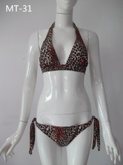 China Animal motifs Leopard grain Headband with lower sexy bikini for women supplier