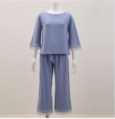 China Modal fabrics female Lace  pajamas  Leisure pajamas for women supplier