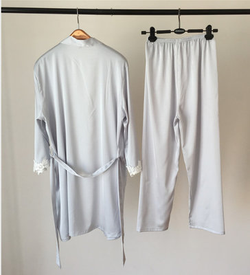 5piece set  summer  pajamas, polyester Cardigan pajamas   leisurewear supplier