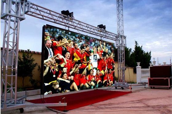 Energy Saving Outdoor Rental LED Display With P5.95 500x500mm Cabinet