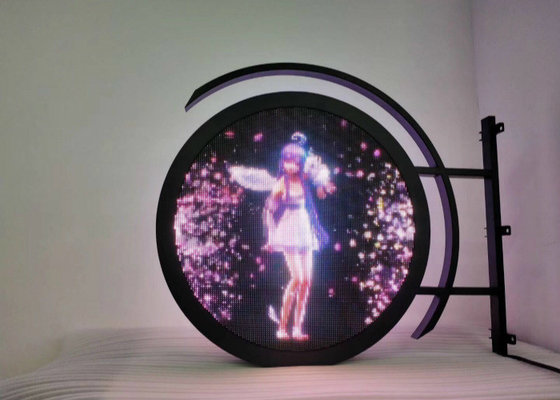 Advertising Panel Creative LED Screen P8 Nationstar SMD Double Sided Logo IP65