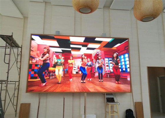 High Definition Indoor Advertising LED Display 1920HZ For Meeting Room