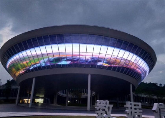 Outdoor Advertising LED Curtain Display P15.6 With High Refresh 2000z