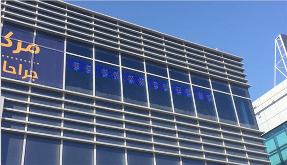 1R1G1B High Brightness LED Display , High Transparent LED Curtain Screen