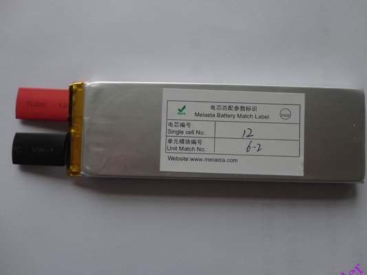 Melasta 3.7V 4600mAh LiPo Battery cells for RC Plane ( 17Wh,  92A rate)