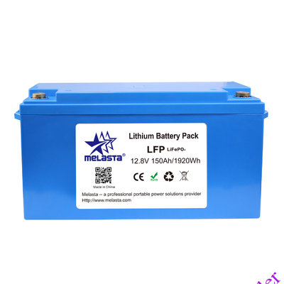 green technology lithium battery 12V 150Ah LiFePo4 solar storage battery pack