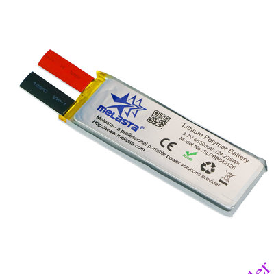 high energy density SLPBB042126 3.7V 6550mAh 10C lithium polymer battery cell