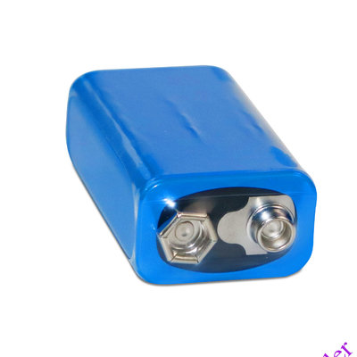 MELASTA High quality Rechargeable Li-ion battery 9V 600mAh for walkie talkie, door control