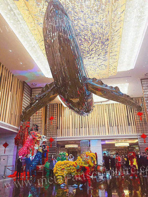 Indoor Large Metal Wall Art Sculptures , Metal Fish Wall Art Sculptures