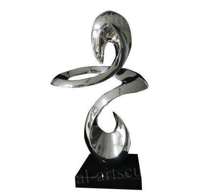Customized Stainless Steel Sculpture Outdoor Decor Mirrored Garden Sculpture