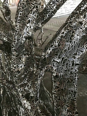 Contemporary Famous Abstract Sculptures Outdoor Large Metal Garden Ornaments, modern art