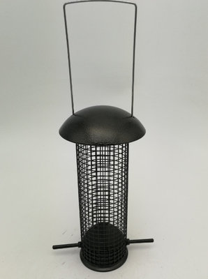 Green Bronze Two Perch Bird Nut Feeder Durable And Weather Resistant