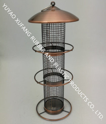Medium Easy use Powder coating Metal hanging seed Bird Feeder
