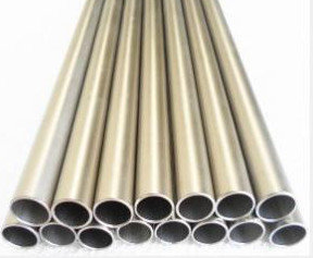 Small Diameter Seamless Titanium Tube , GR1 Alloy Heat Exchanger Pipe