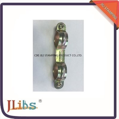 1.0mm 2 Pipe Clamp Galvanized Pipe Clamp Fittings M6x20 Screw